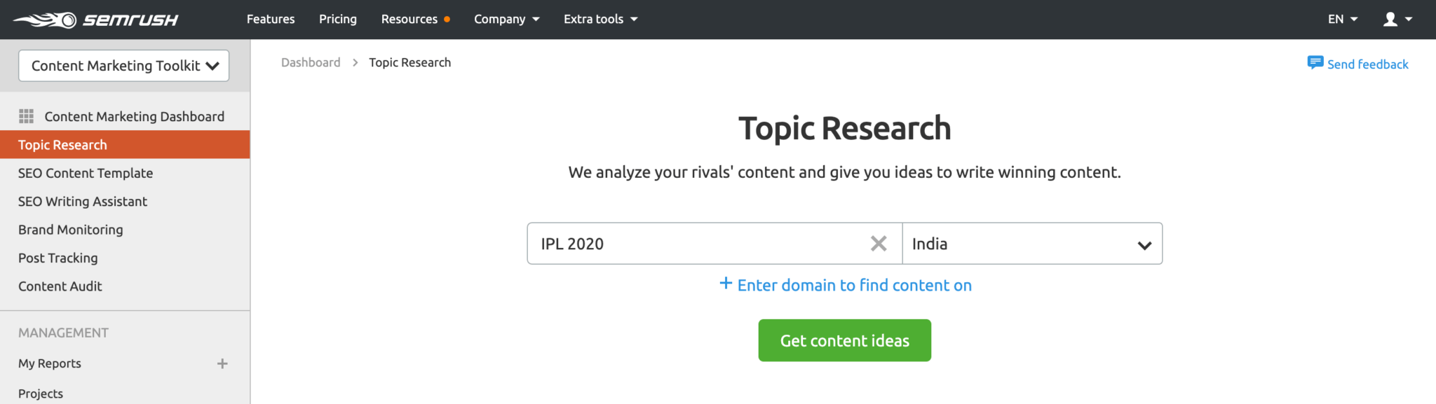 Semrush Content Marketing Toolkit Review 2025